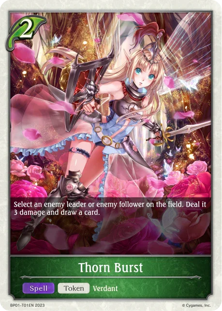 Thorn Burst (BP01-T01EN) – TCG Omega
