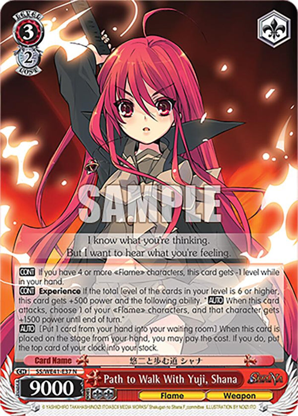 Path to Walk With Yuji, Shana (SS/WE41-E37) – TCG Omega