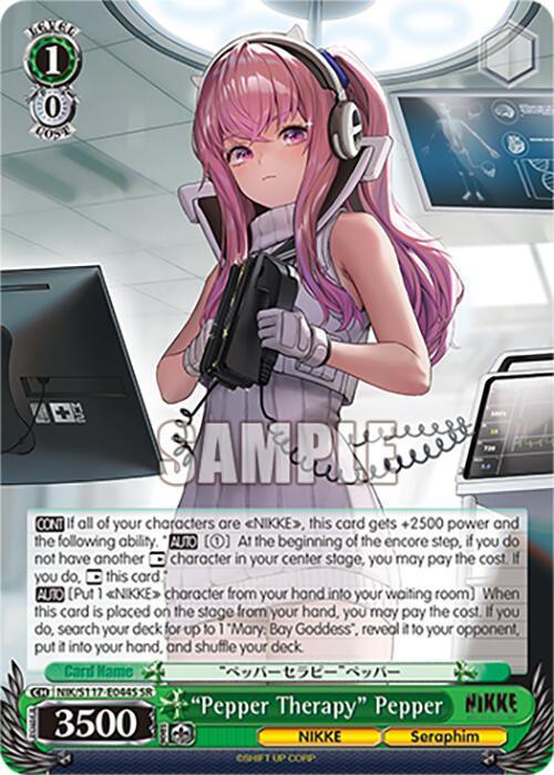 "Pepper Therapy" Pepper (SR) [NIK - NIK/S117-E044S SR] – TCG Omega