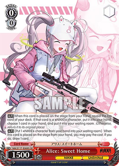 Alice: Sweet Home (SR) [NIK - NIK/S117-E069S SR] – TCG Omega